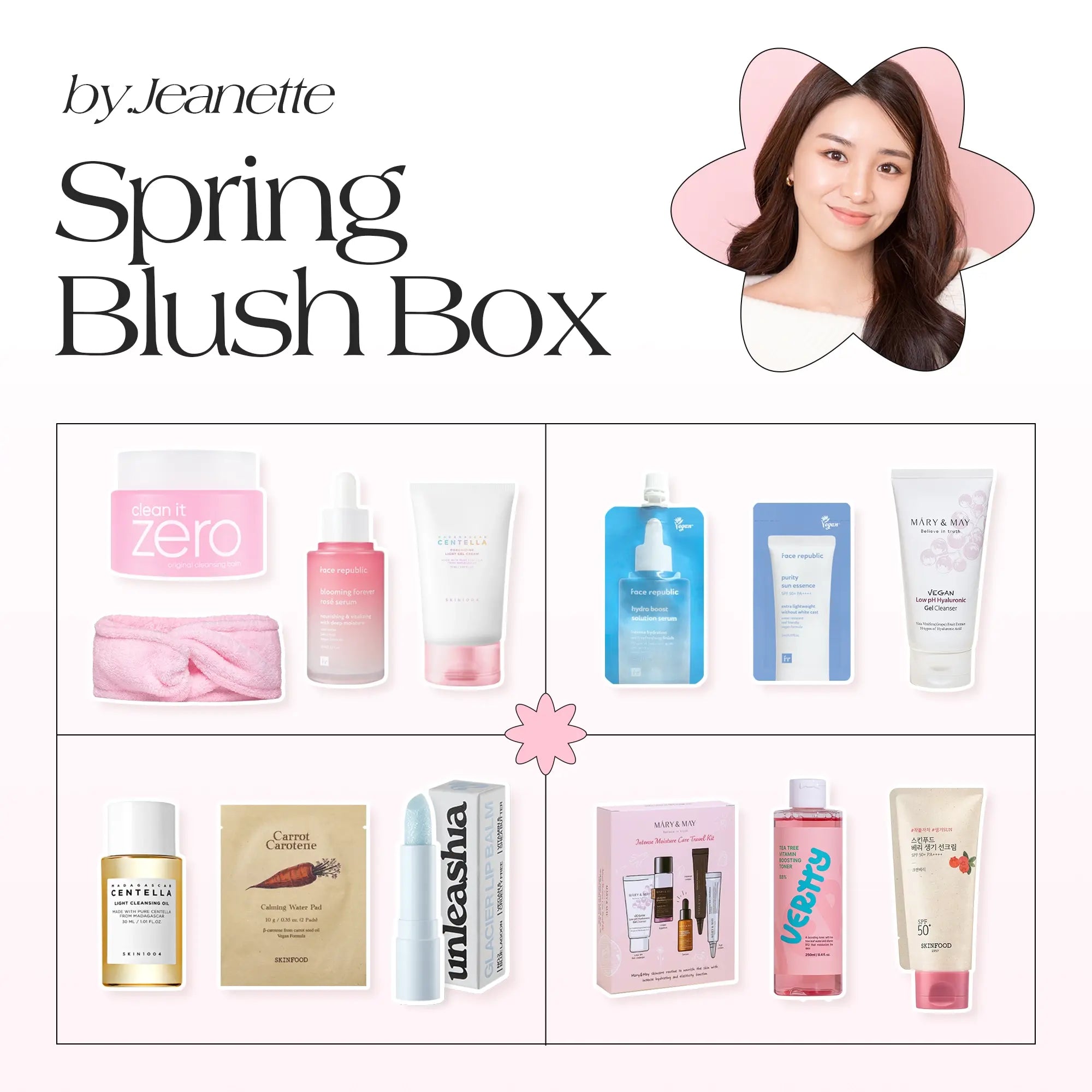 [Nuriglow x Jeanette] Spring Blush Box